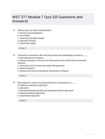 WST 371 Module 7 Quiz {20 Questions And Answers}