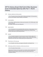 MTTC History (Exam Brief Unit 6 Btec Business Level 3 Extended Diploma ...