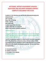 KETTERING -PATIENT ASSESSMENT UPDATED QUESTIONS AND ACCURATE ANSWERS ...